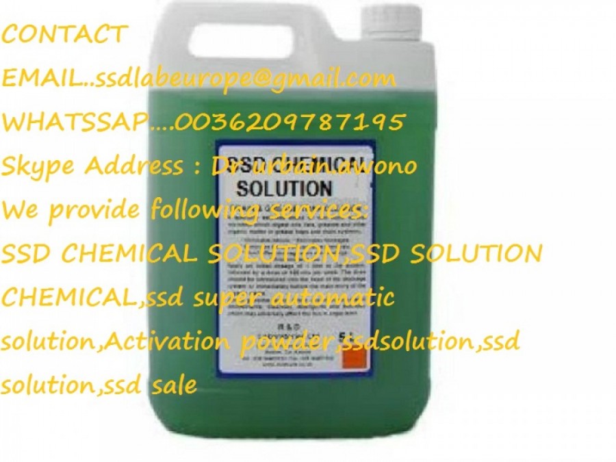 We Supply Super Universal Ssd Chemical Solutions and powder for...